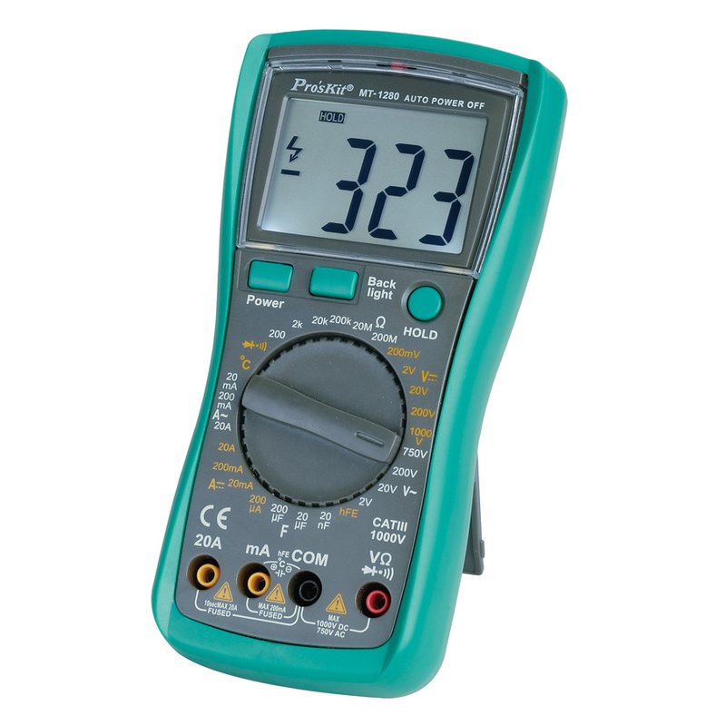 Pro'sKit MT-1280 Professional Digital Multimeter - GsmServer