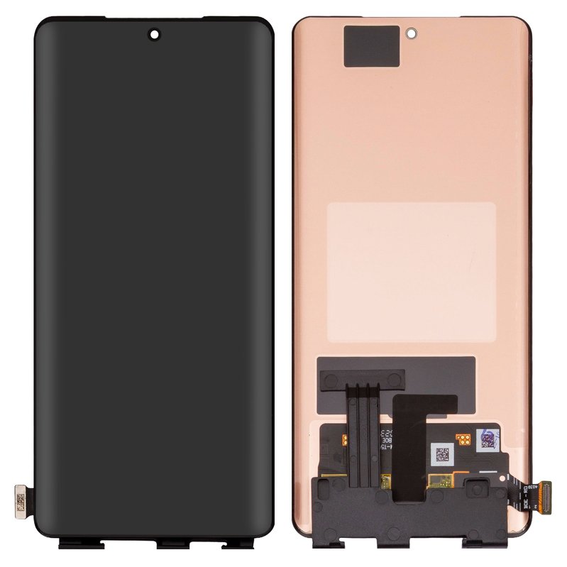 LCD compatible with OnePlus 12R, Ace 3, (black, without frame, High ...